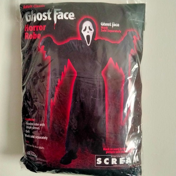 Fun World | Other | Scream Ghost Face Horror Robe Adult Classic New Fun ...
